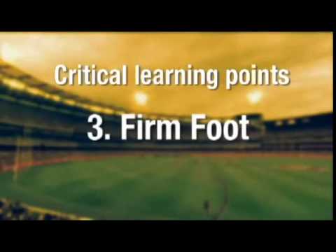 AFL Skills Guide 2 Kicking - AFL India (ARFAI)AFL India (ARFAI)